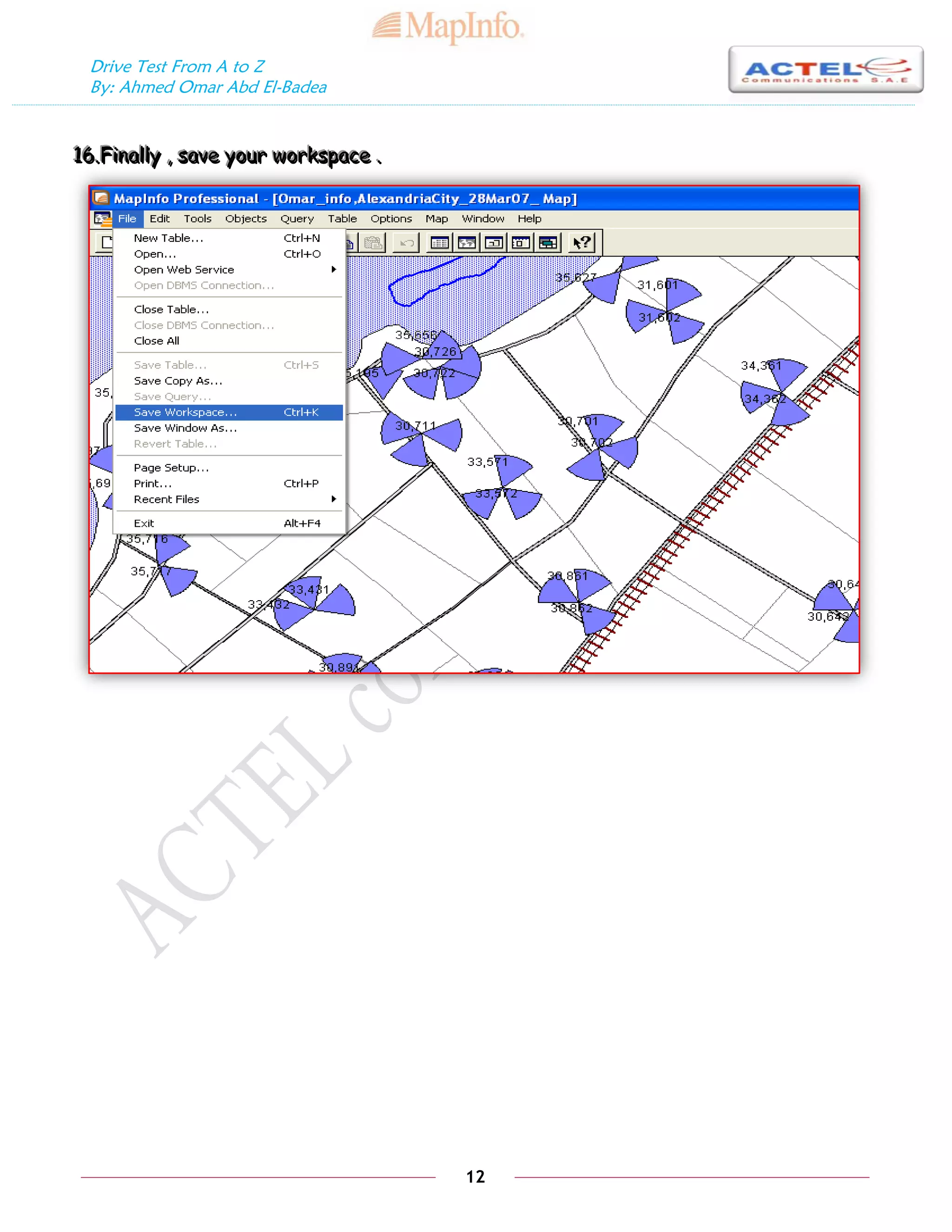 Drive test from a to z (part 2) | PDF