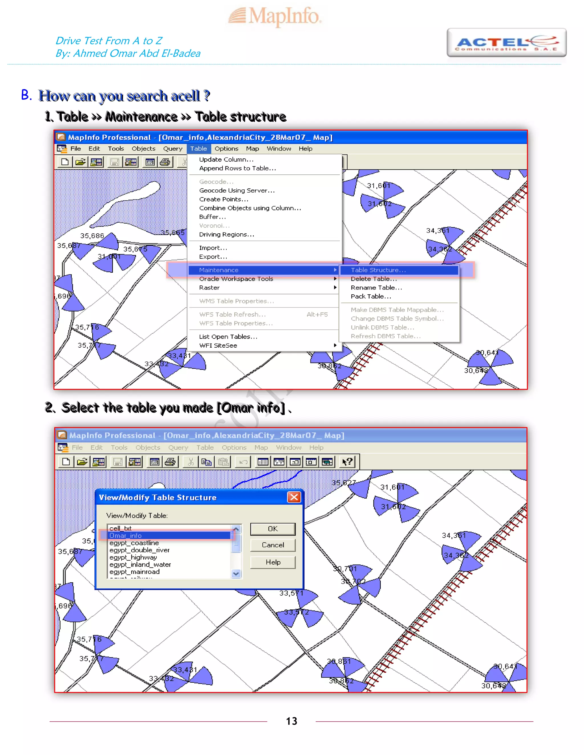 Drive test from a to z (part 2) | PDF
