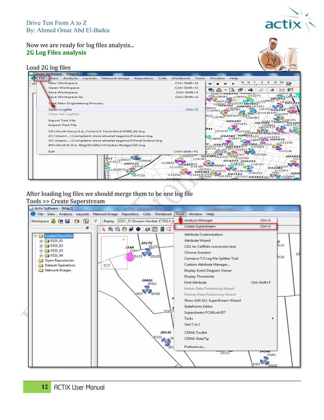 Drive test from a t z (part 3)-actix | PDF | Computer Software and ...