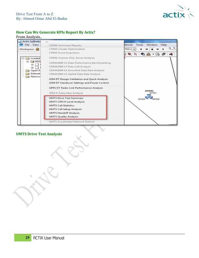 Drive test from a t z (part 3)-actix | PDF | Computer Software and ...