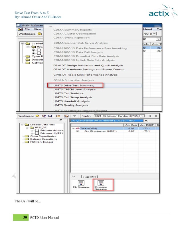 Drive test from a t z (part 3)-actix | PDF | Computer Software and ...