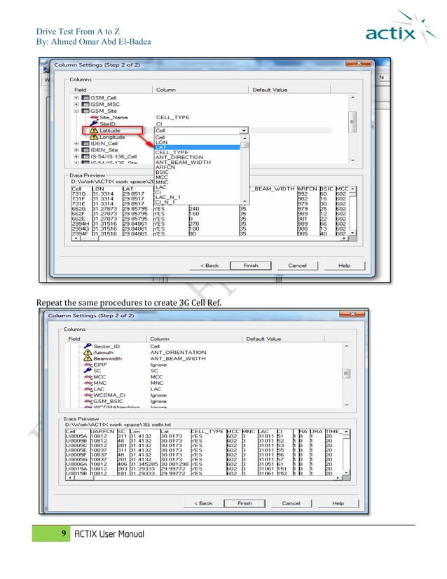 Drive test from a t z (part 3)-actix | PDF | Computer Software and ...