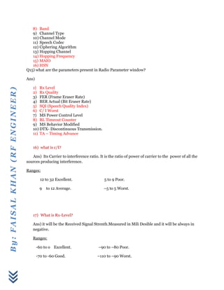 Drive test learning | DOC