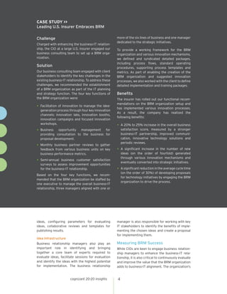 Driving Innovation Through Business Relationship Management | PDF | IT and Internet Support ...