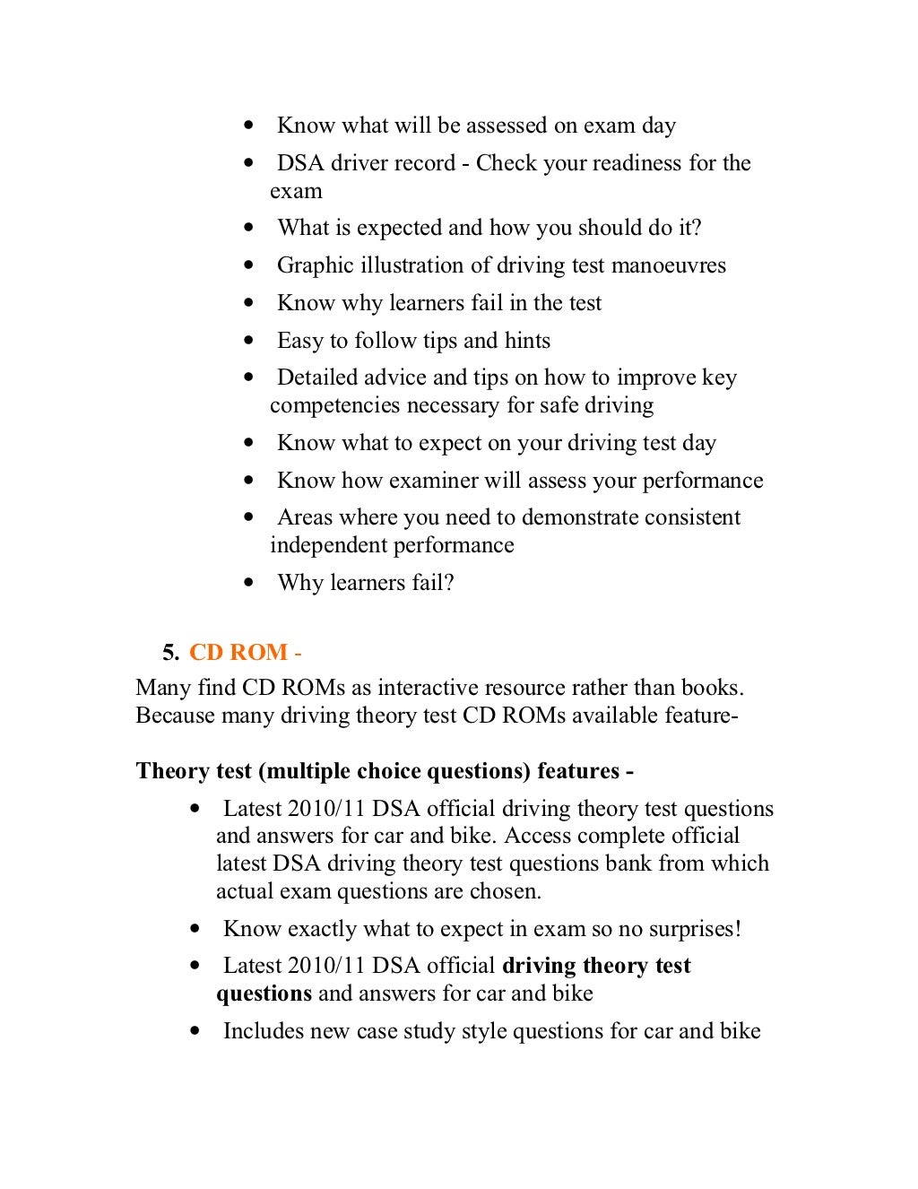 Driving Test Book With Latest DSA Questions For Car Drivers driving-test-book-with-latest-dsa-questions-for-car-drivers