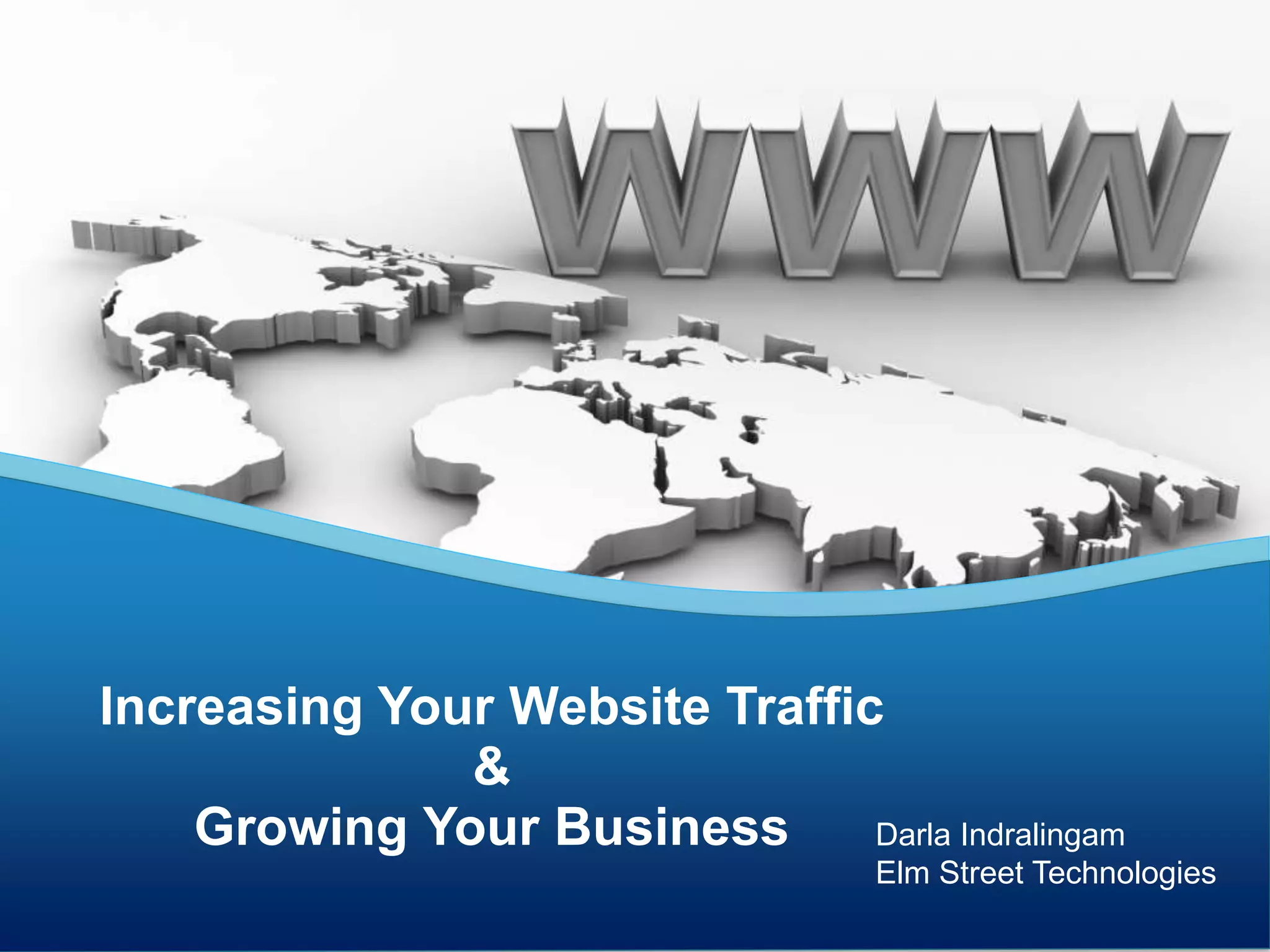 Driving traffic-presentation-5-2014 slideshare | PPT