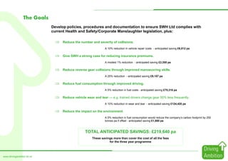 Management of Occupational Road Risk Case Study | PPT