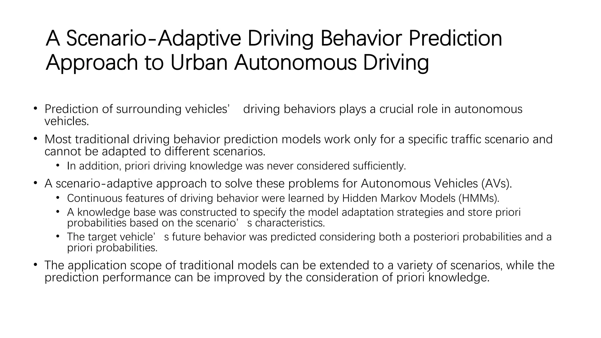 Driving behavior for ADAS and Autonomous Driving | PDF