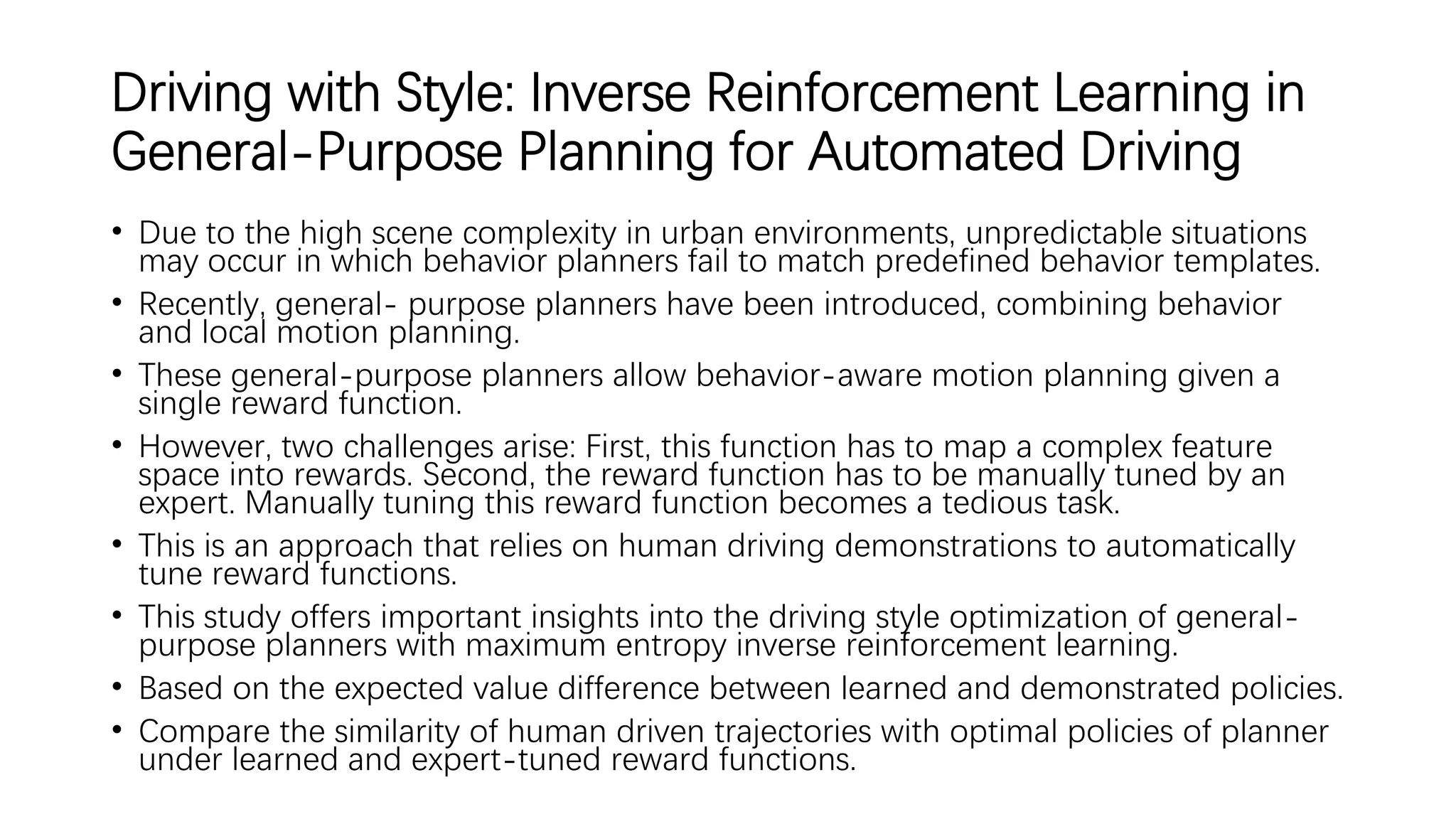 Driving Behavior for ADAS and Autonomous Driving VI | PDF