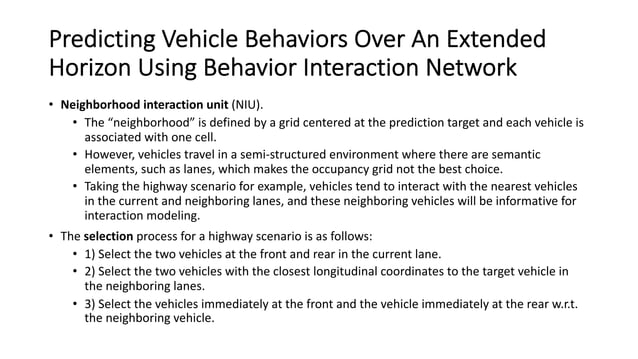 Driving behaviors for adas and autonomous driving XI | PPT