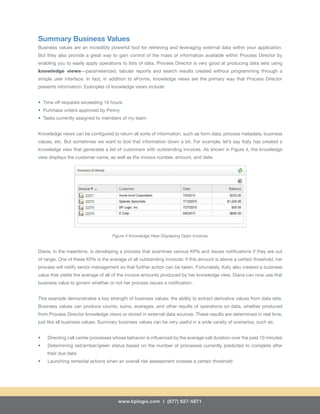 Driving Business Applications with Real-Time Data | PDF