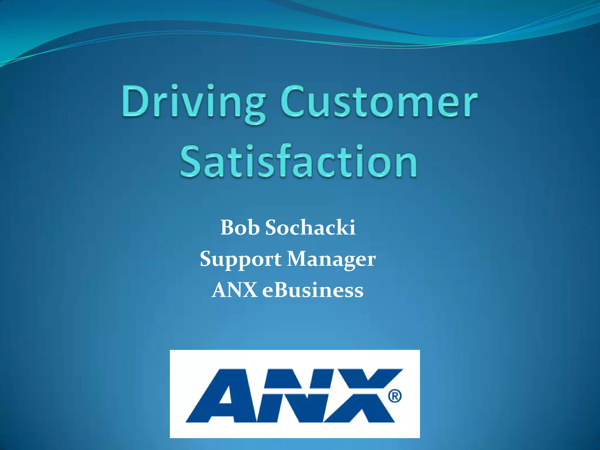 Driving customer satisfaction v2 | PPTX