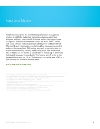 Driving efficiencies in the new month end close - vena solutions | PDF ...