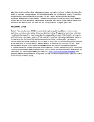 Driving Efficiency with RPA: How Robotic Process Automation Transforms ...