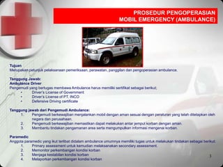 Driving Emergency Response IN MINERALS AND COAL MINING | PPT