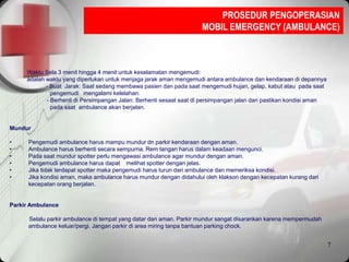 Driving Emergency Response IN MINERALS AND COAL MINING | PPT