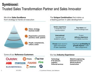 Driving growth & profitability through sales excellence | PDF