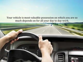 Driving Habits That Can Reduce Your Vehicle's Life | PPT