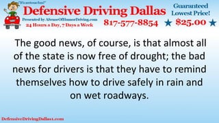 Driving in rain | PPT