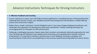Driving Instructors- Advanced Instruction Techniques.pptx