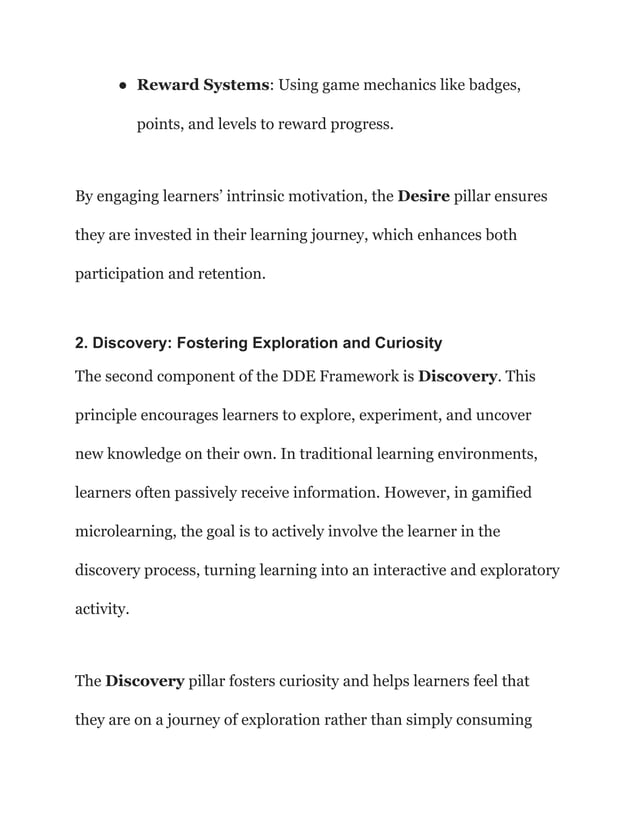 Driving Learner Motivation with the DDE Framework in Microlearning ...