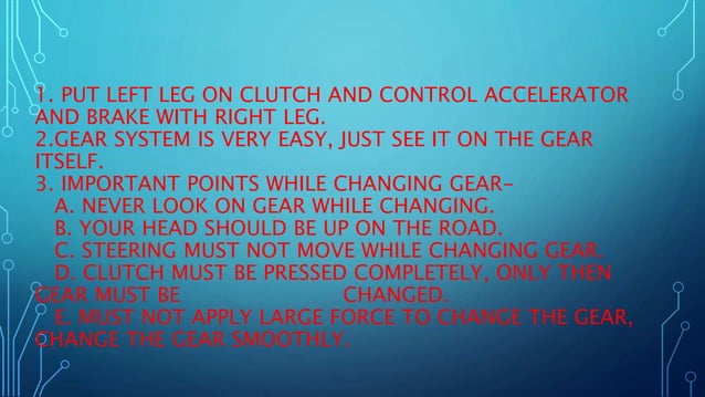 Driving lessons | PPT