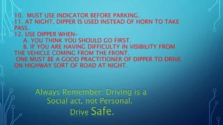 Driving lessons | PPTX