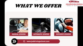 Master the Road with JSD Driving School: Best Driving Lessons School in ...