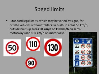 Driving licence and road rules (1) | PPTX