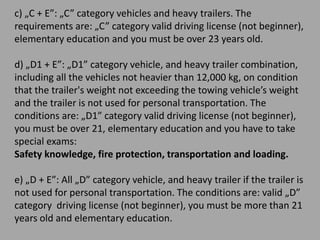 Driving licence and road rules (1) | PPTX