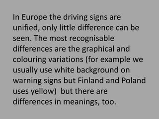 Driving licence and road rules, Hungary | PPTX