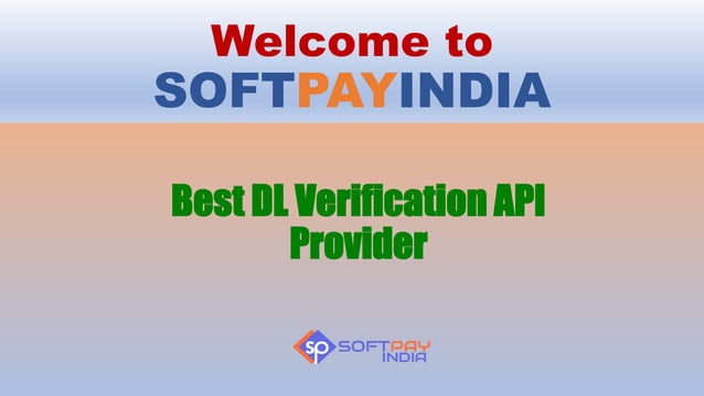 Driving license Verification API Provider.pptx