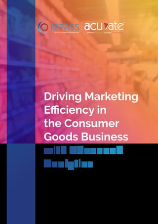 Driving Marketing Efficiency In The Consumer Goods Business With ...