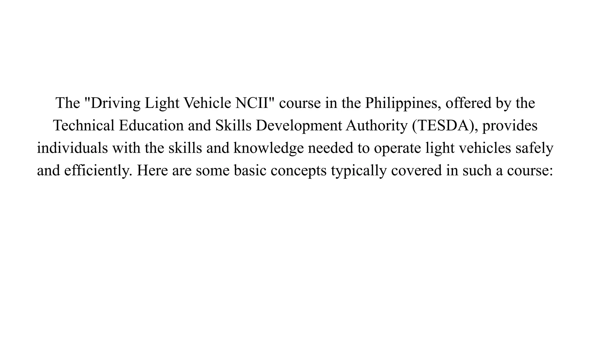 DRIVING NCII-INTRODUCTION- SENIOR HIGH.pptx