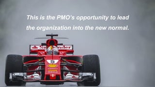 Driving Organizational Agility - PMO Leaders Rev Your Engines | PPT