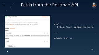 Driving Pipeline Automation With Newman and the Postman API | PDF | Cloud Computing | Internet