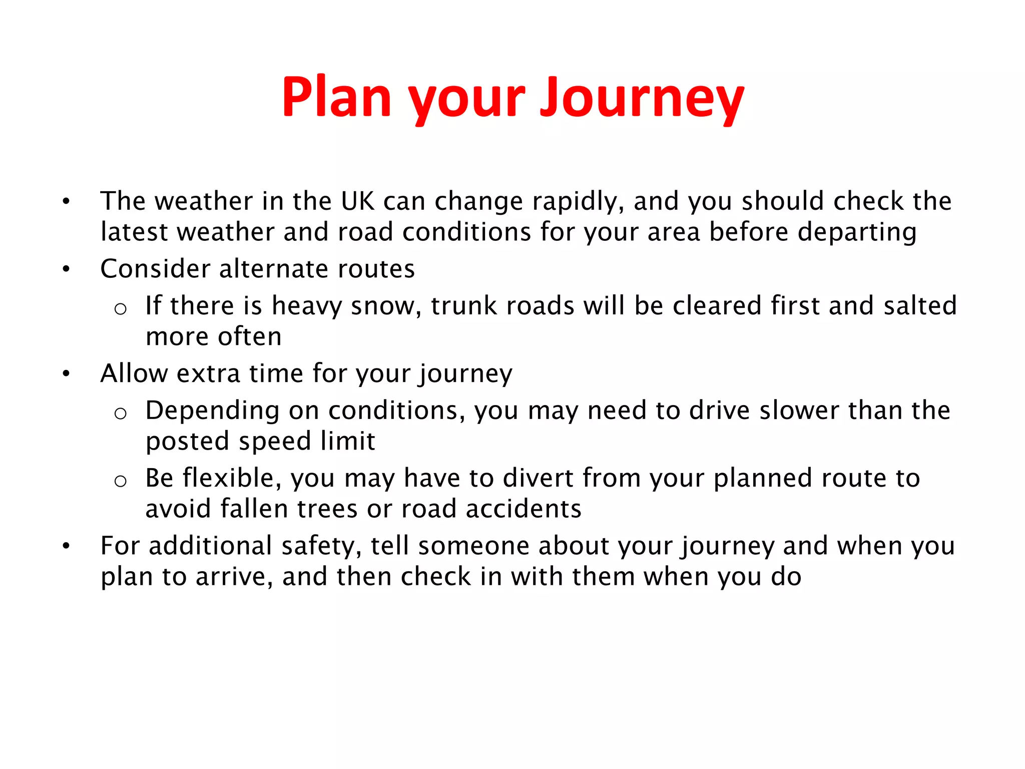 A Guide to Driving safely in Icy Winter Conditions | PDF