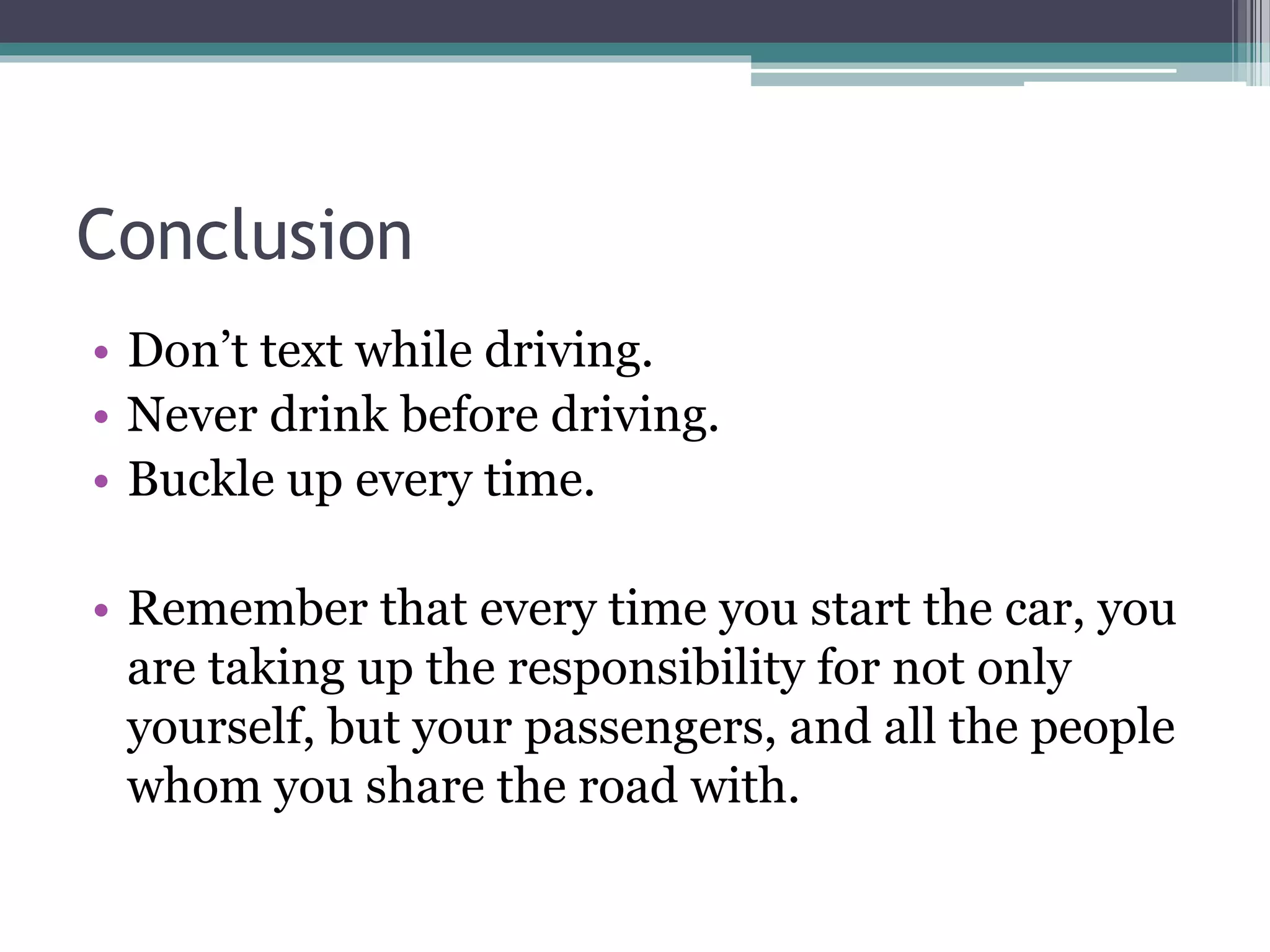 Driving safety | PPT