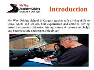 Driving School Calgary | Driving Lessons & Courses – My Way Driving ...