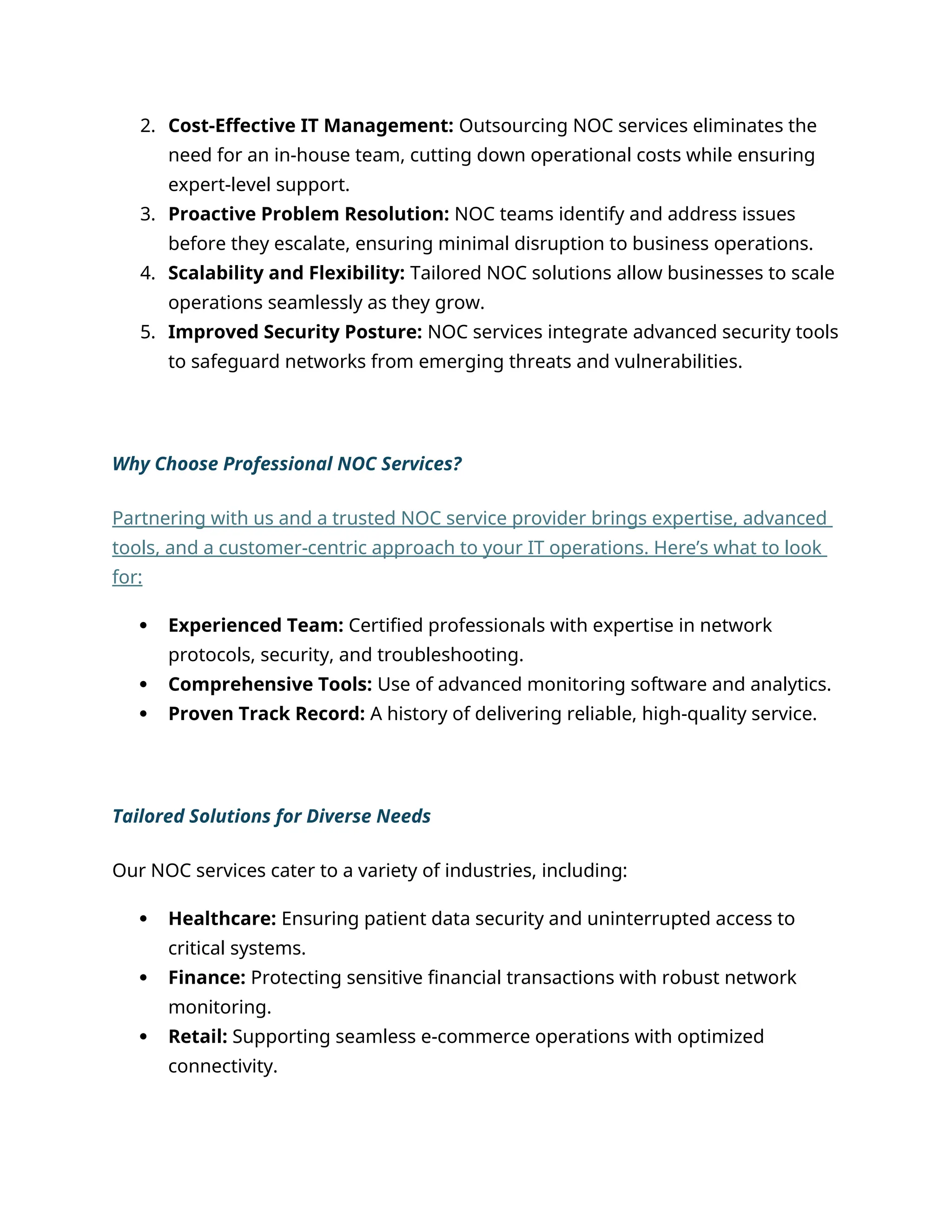 Driving Seamless Connectivity and Business Growth With (NOC) Services in AI-NOC.docx