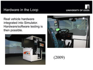 Driving simulators to support the design of autonomous vehicles | PDF