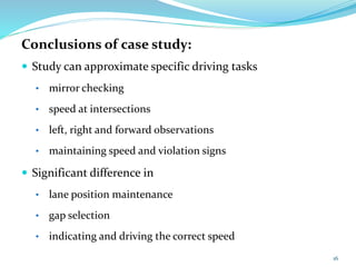 Driving simulator validation study | PPTX