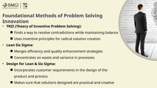 Driving Sustainable Innovation: How BMGI India Systematically Builds a Culture of Problem ...