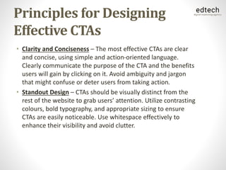 DRIVING USER ENGAGEMENT & CONVERSIONS WITH THE POWER OF CALL-TO-ACTIONS ...