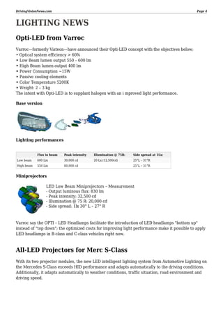 Driving vision news | PDF