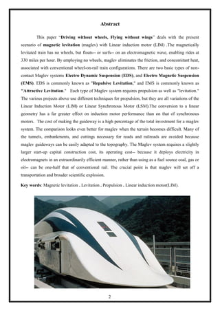 maglev train | PDF
