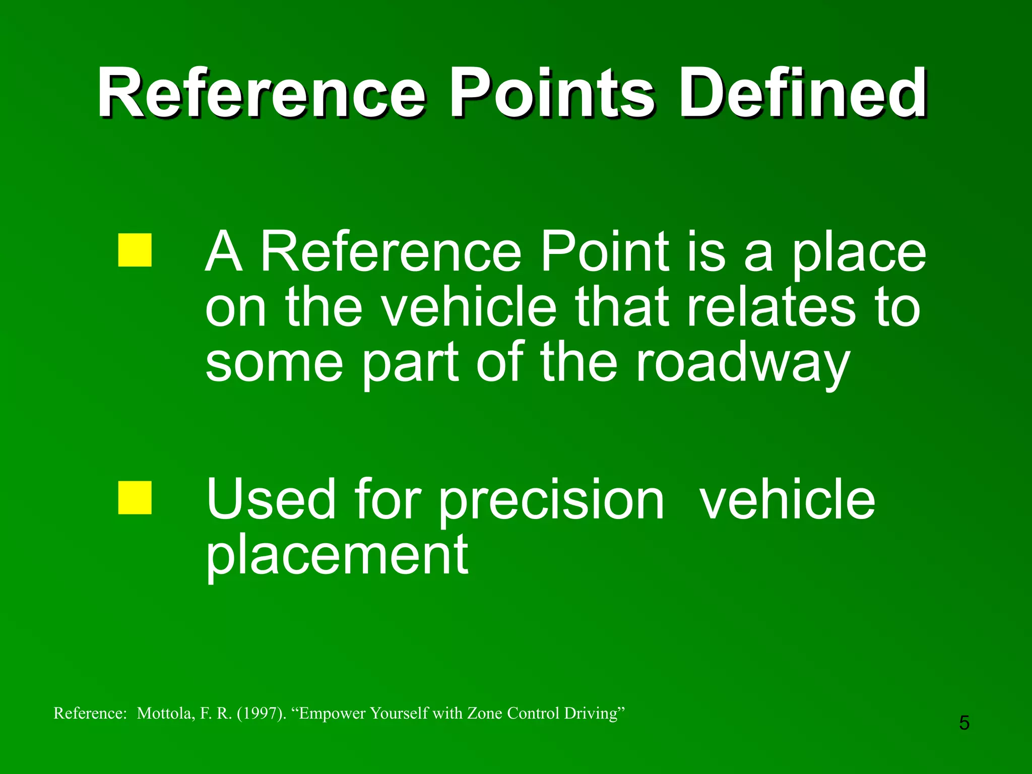 Vehicle Reference points.ppt