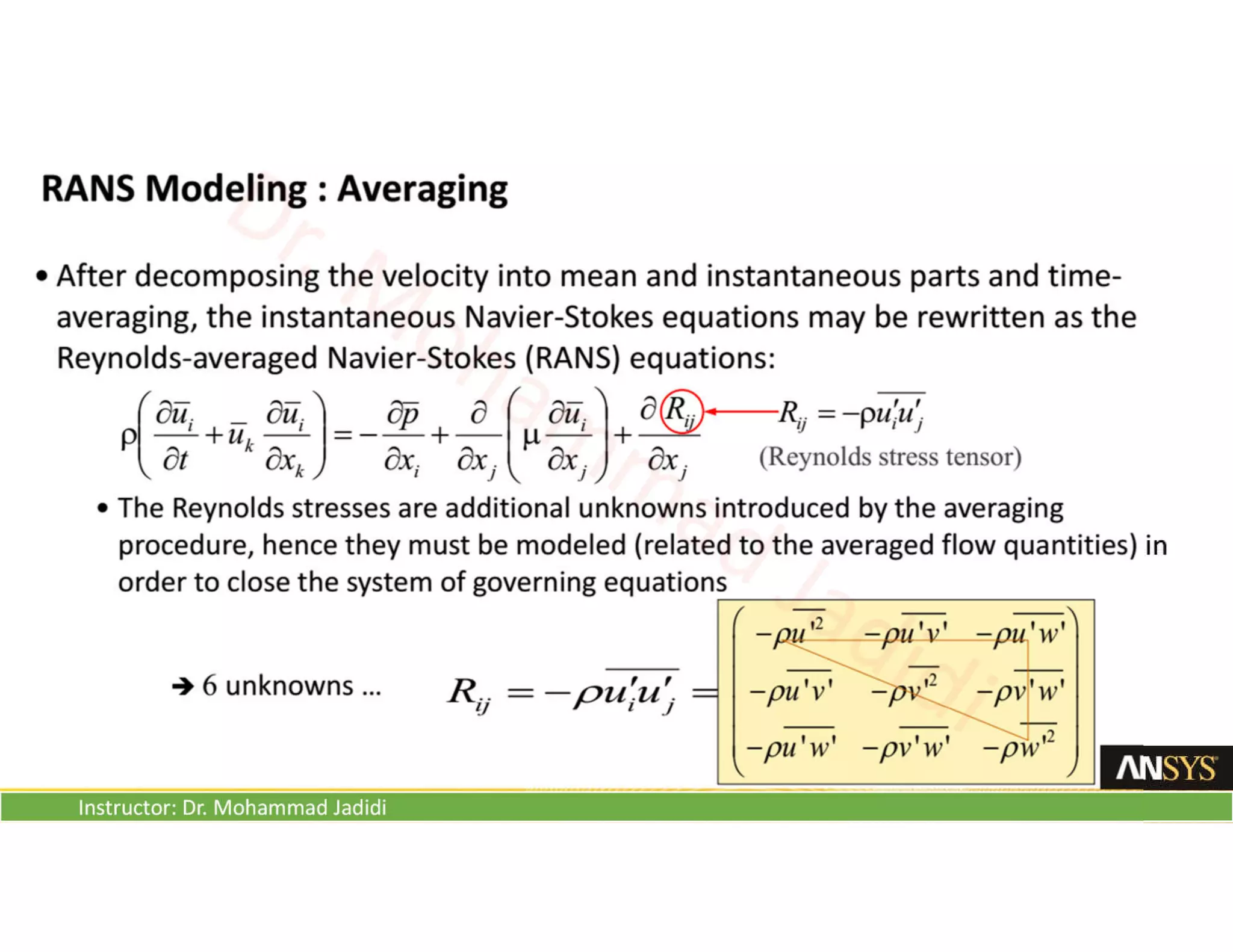 Dr jadidi fluent-basic-m06 | PPT