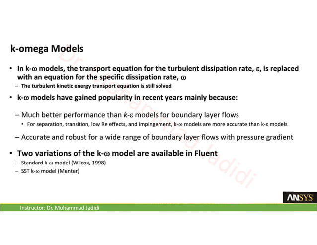 Dr jadidi fluent-basic-m06 | PPT