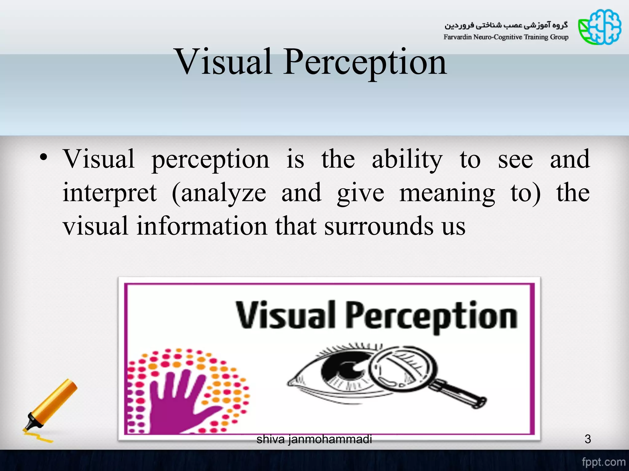 visual motor perception in Cerebral Palsy | PPT